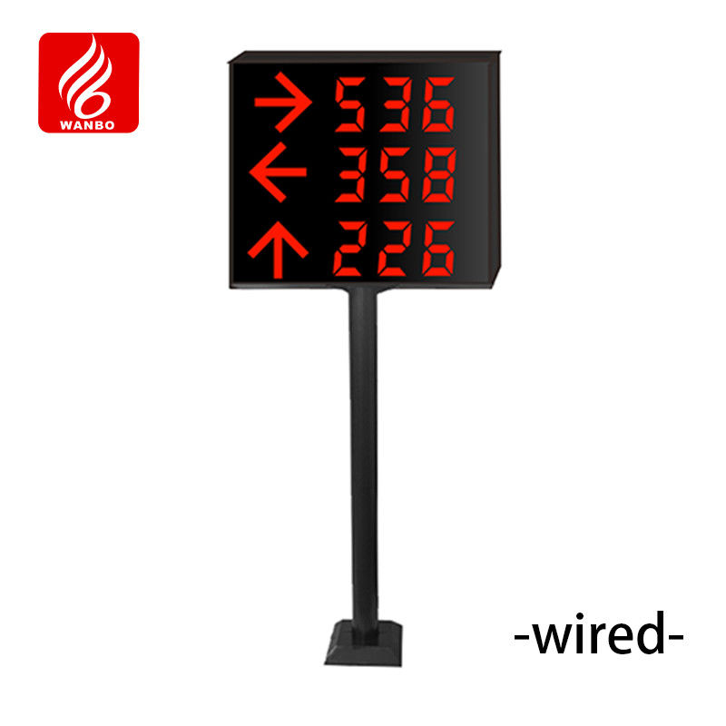 Parking Signage WBPOA31D3D Outdoor Wired Guide Screen Drive Unit ...