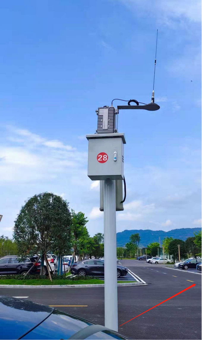 K03ZW IP66 Parking Control Outdoor Wired Zone Controller Outdoor PGS RS485